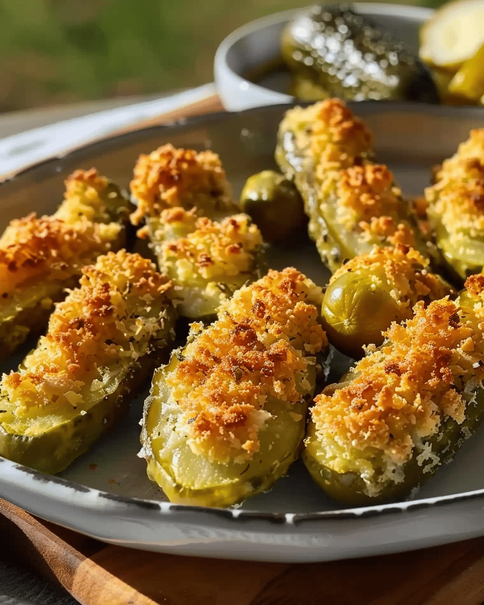 Air Fryer Stuffed Pickles – A Must-Try Snack! | All Cooked Up
