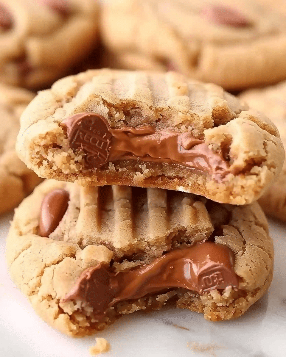 Triple Reese’s Peanut Butter Cookies | All Cooked Up