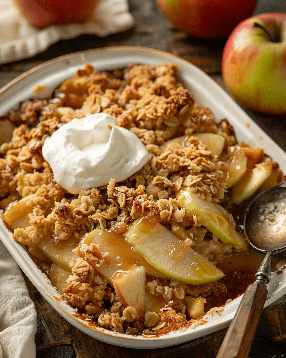 Apple Crisp Recipe | All Cooked Up