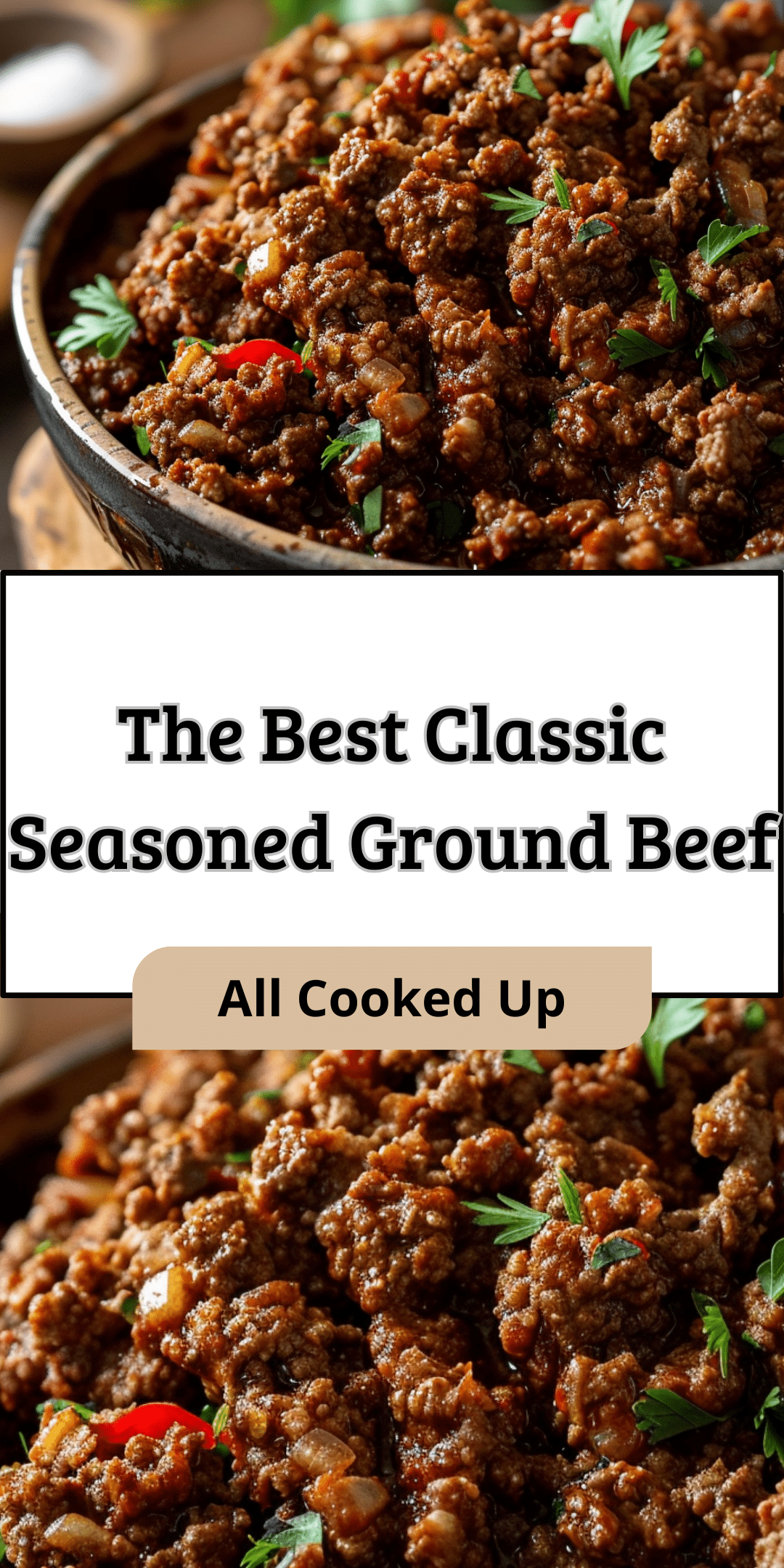 Classic Seasoned Ground Beef | All Cooked Up