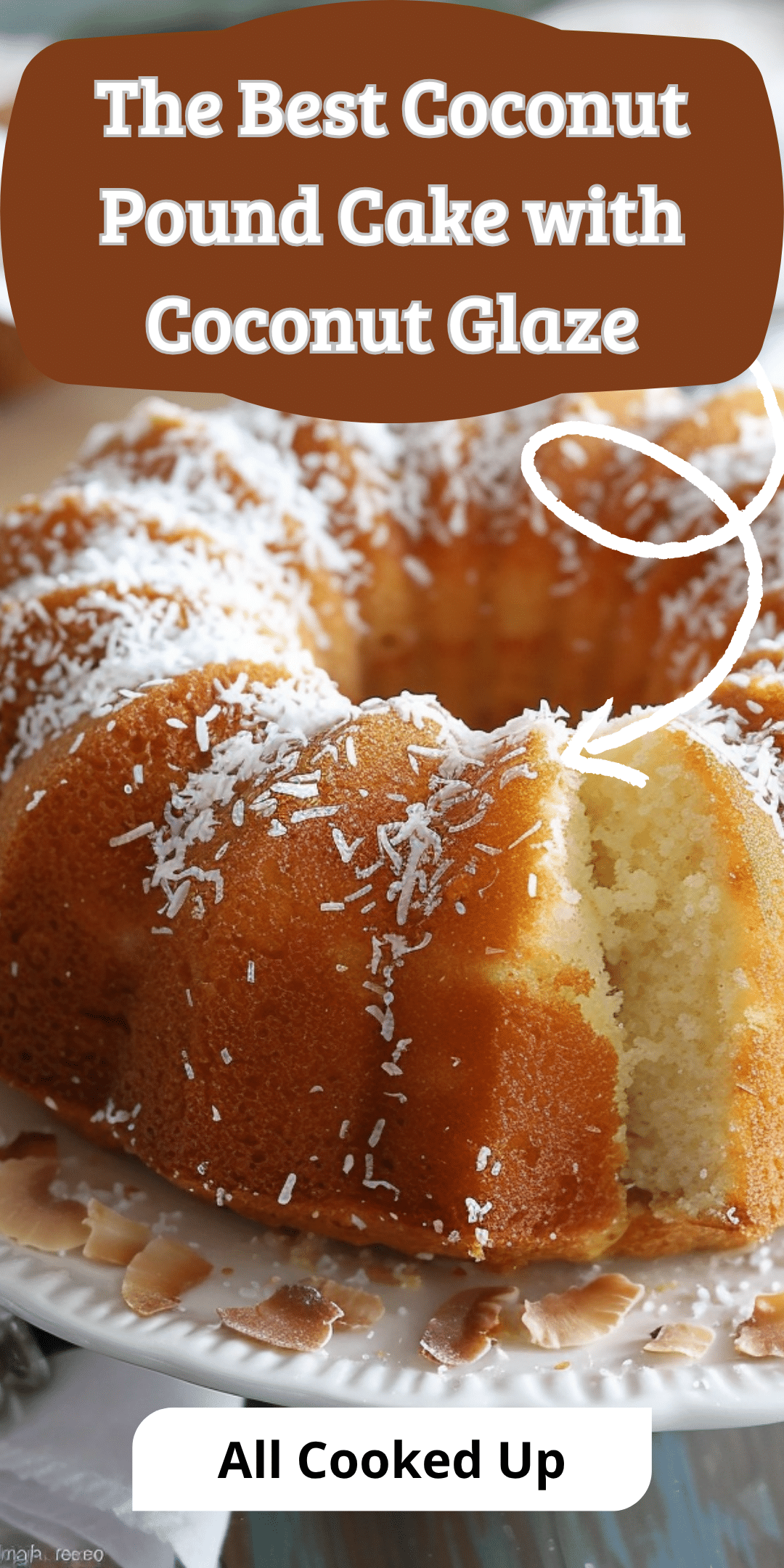 Coconut Pound Cake | All Cooked Up
