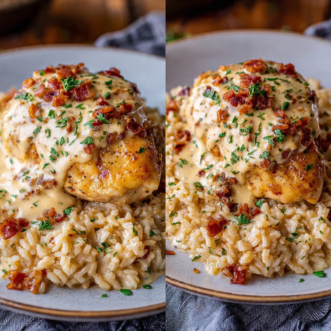 Best Smothered Chicken and Rice Recipe | All Cooked Up