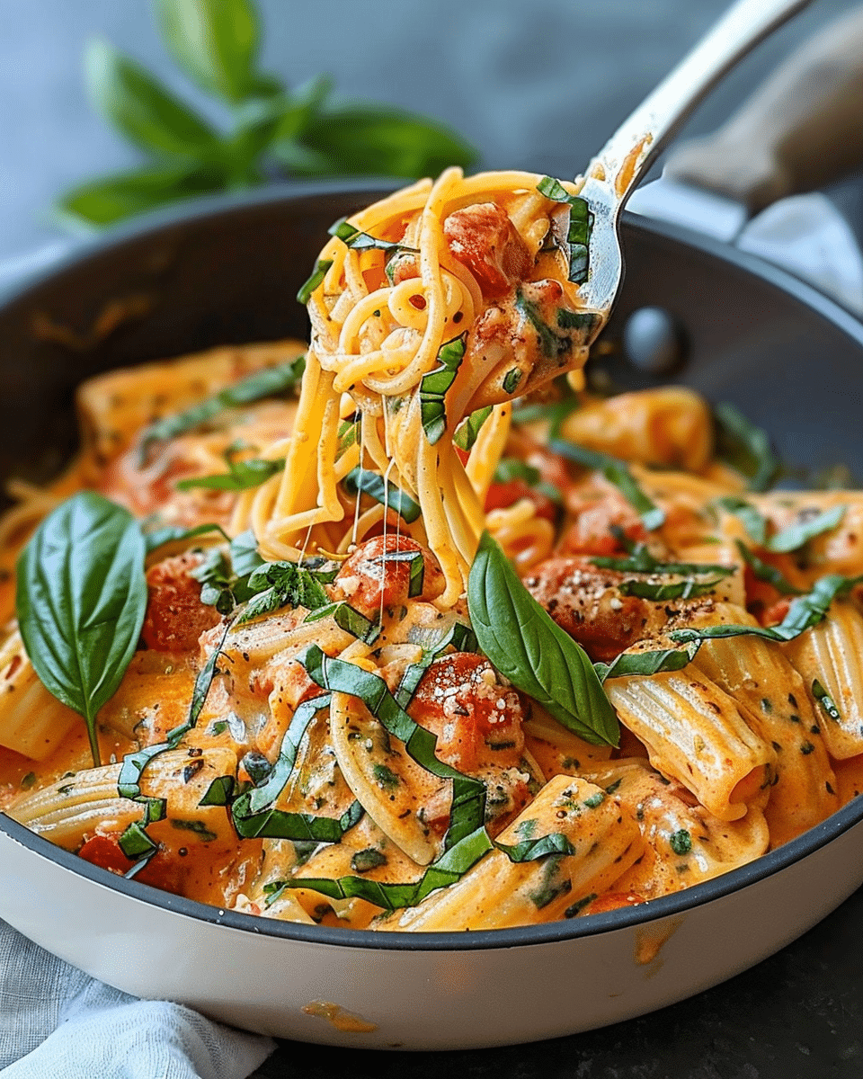 Creamy Tomato Garlic Pasta | All Cooked Up